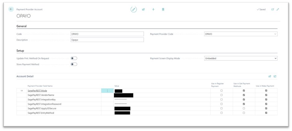 Clever Dynamics - Payment Provider Account